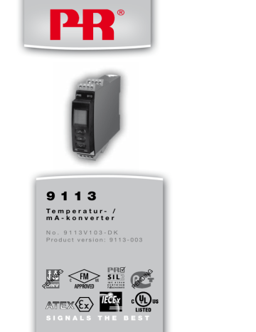 PR 9113 Series Manual | Manualzz