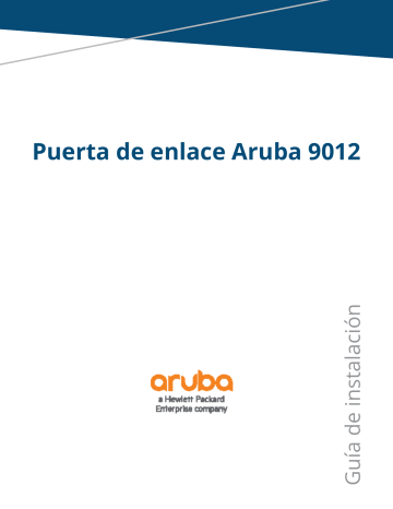 Aruba 9012 Guía de instalación | Manualzz