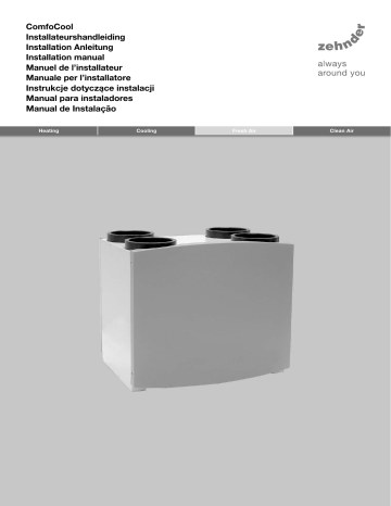 Zehnder ComfoAir 550 Luxe Manual De Instalación | Manualzz
