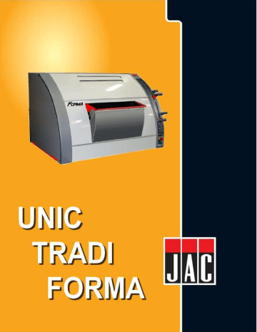 JAC UNIC C2 Translation Of The Original Instructions | Manualzz