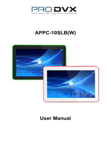 Pro DVX APPC-10SLB User Manual | Manualzz