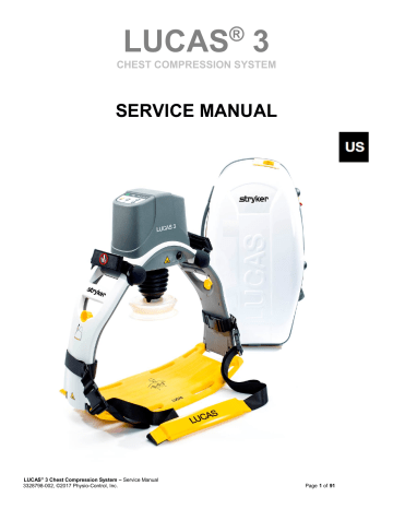 Stryker LUCAS 3 Service Manual | Manualzz