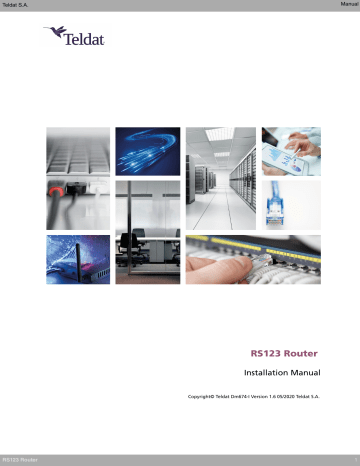 Teldat RS123 Seies Installation Manual | Manualzz