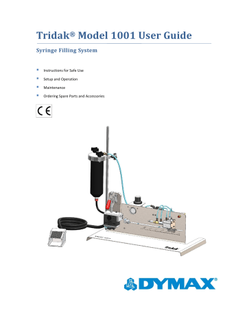 dymax Tridak 1001 User Manual | Manualzz