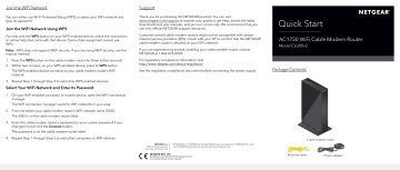 NETGEAR C6300v2 Quick Start | Manualzz