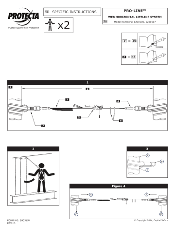 Protecta PRO-LINE 1200106 Specific Instructions | Manualzz