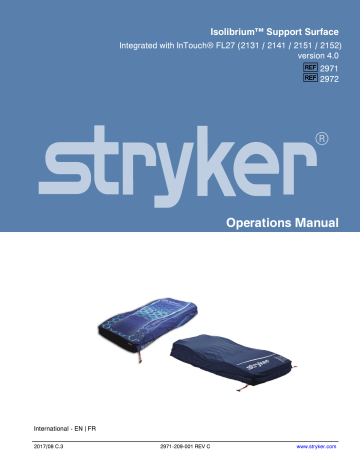 Stryker Isolibrium 2972 Operation Manual | Manualzz