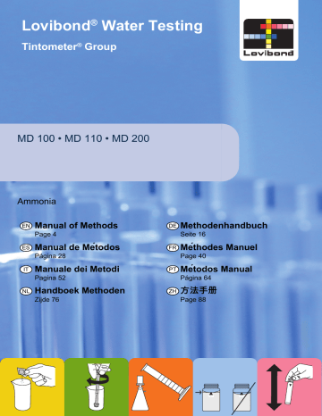 Tintometer Lovibond MD 200 Manual Of Methods | Manualzz