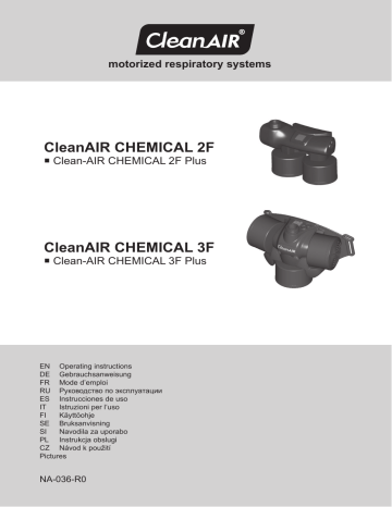 cleanAIR Chemical 2F Operating Instructions Manual | Manualzz