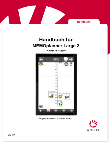 Abilia MEMOplanner Large 2 Handbuch | Manualzz