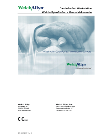 WelchAllyn CardioPerfect Workstation SpiroPerfect Manual de usuario ...