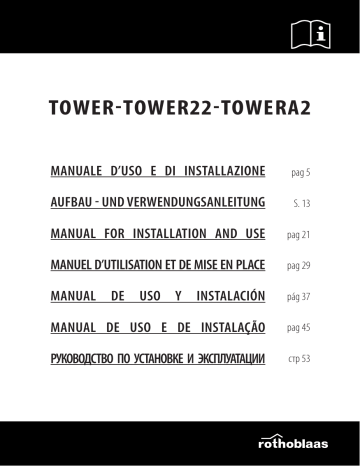 ROTHOBLAAS TOWERA2, Tower, TOWER22 Manuale utente | Manualzz