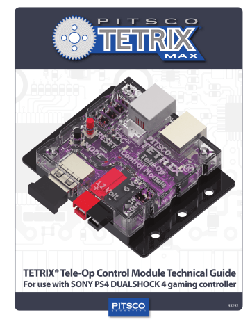 pitsco Tetrix Max Technical Manual | Manualzz