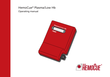 HemoCue Plasma/Low Hb Operating Manual | Manualzz