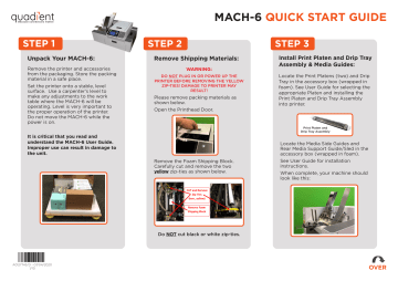 quadient MACH-6 Quick Start Manual | Manualzz