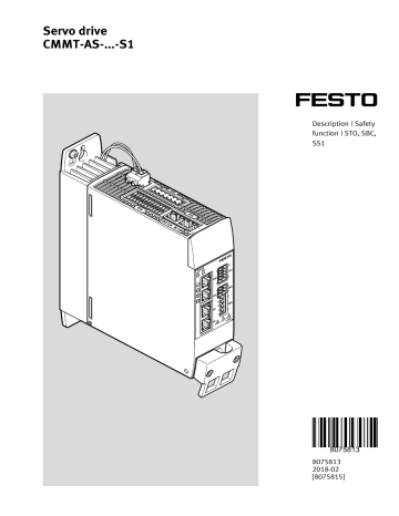 Festo CMMT-AS-C5-11A-P3 Manual | Manualzz