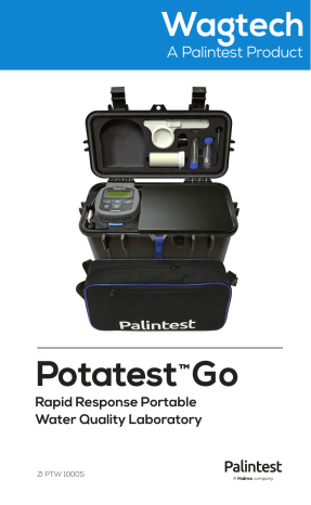 Halma Wagtech Palintest Potatest Go Manual | Manualzz