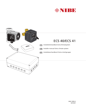 Nibe ECS 40, ECS 41 Installer Manual | Manualzz