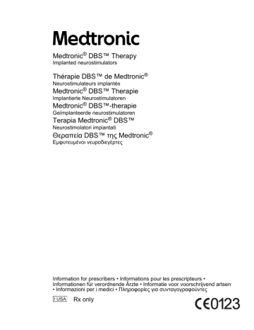 Medtronic DBS Information For Prescribers | Manualzz