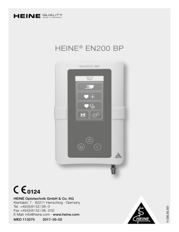 HEINE EN200 BP Manual Del Usuario | Manualzz