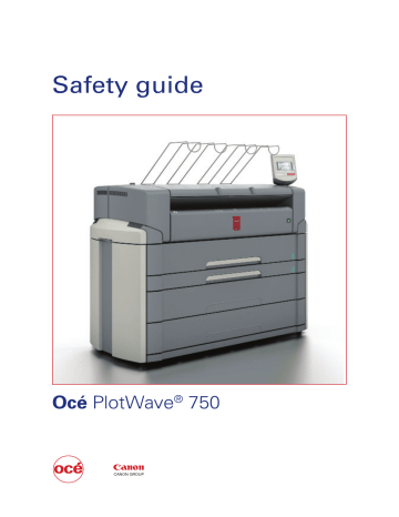 Oce PlotWave 750 Safety Manual | Manualzz