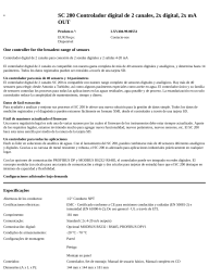 Hach SC200 - User manual, Manual, quick guide