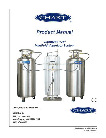 CHART VaporMan 125 Product Manual | Manualzz