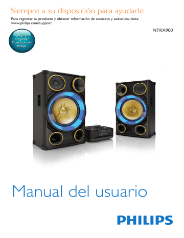 Manual Philips NTRX 900: Guía del Usuario | Manualzz