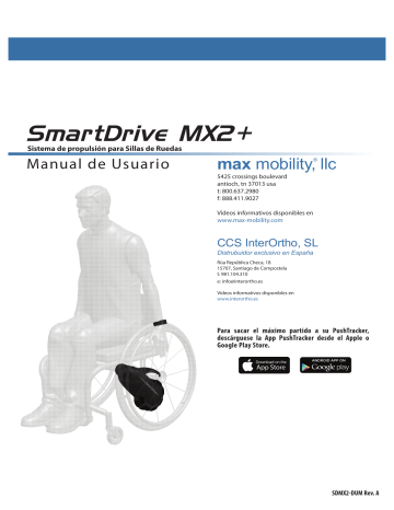 max mobility SmartDrive MX2+ Manual de usuario | Manualzz