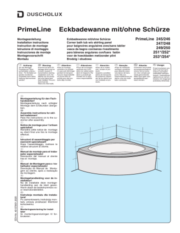 Duscholux Alte Modelle Montageanleitung