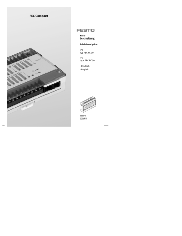 Festo FEC Compact Brief Description | Manualzz