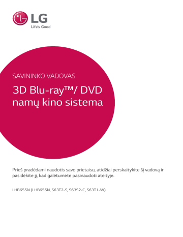 LG LHB655N Vartotojo vadovas | Manualzz