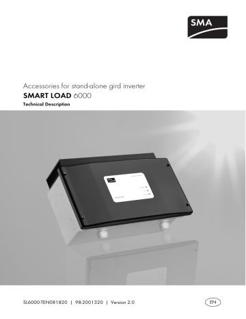 SMA SMART LOAD 6000 Technical Description | Manualzz