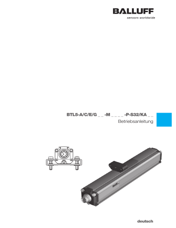 Balluff BTL5-A-M Series, BTL5-C-M Series User Manual | Manualzz