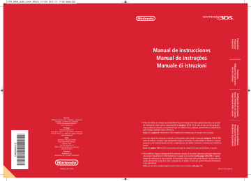 Nintendo 3DS Manual de usuario | Manualzz