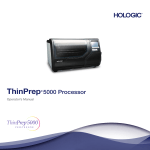 ThinPrep 5000 Processor Operator's Manual | Manualzz