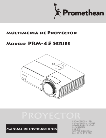 promethean PRM-32 Manual de usuario | Manualzz