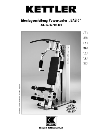 Kettler Powercenter BASIC 07710-400 Owner Manual | Manualzz