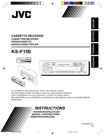 JVC KS-F150 Instruction Manual | Manualzz