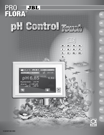 JBL PROFLORA pH Control Touch Handleiding | Manualzz