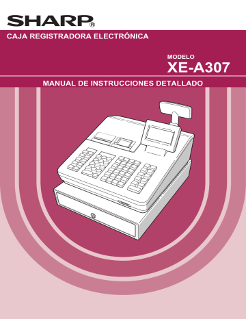 Sharp XE-A307 Manual de usuario | Manualzz