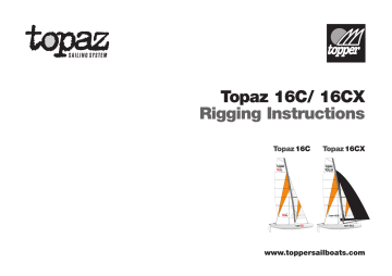 Topper Topaz 16CX Rigging Instructions | Manualzz