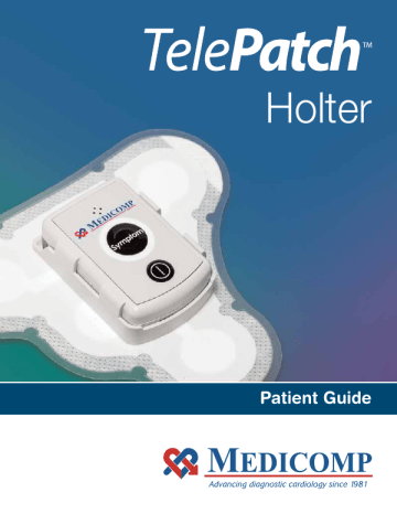 Medicomp TelePatch Patient Manual | Manualzz