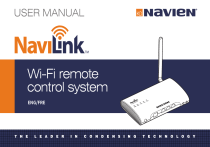 Starting the NaviLink App. Navien NaviLink | Manualzz