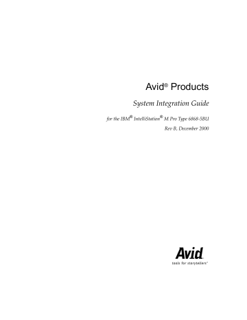 A Troubleshooting Toolbox. IBM IntelliStation M Pro 6868-5BU | Manualzz