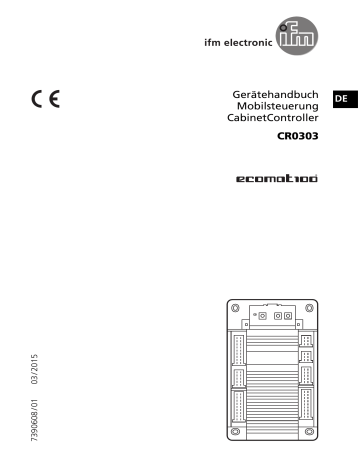 IFM EC1524 Connecting cordset Bedienungsanleitung | Manualzz