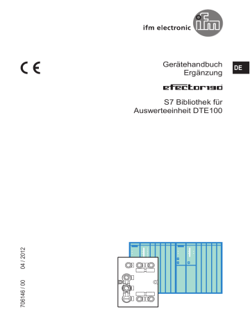 IFM DTE100 RFID evaluation unit LF/HF Bedienungsanleitung | Manualzz