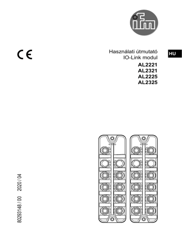 IFM AL2323 IO-Link input/output module Operating Instructions | Manualzz