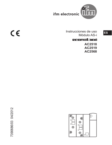 IFM AC2519 AS-Interface ClassicLine module Instrucciones de operación ...