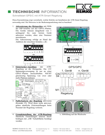 Remko ATR-Smart-Web-Beiblatt Benutzerhandbuch | Manualzz